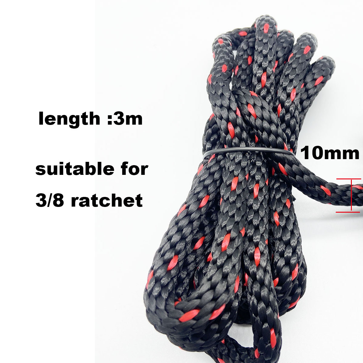 3/8 100Kg Ratel 10Mm Touw Gesp Luifel Windtouw Ten... – Vicedeal