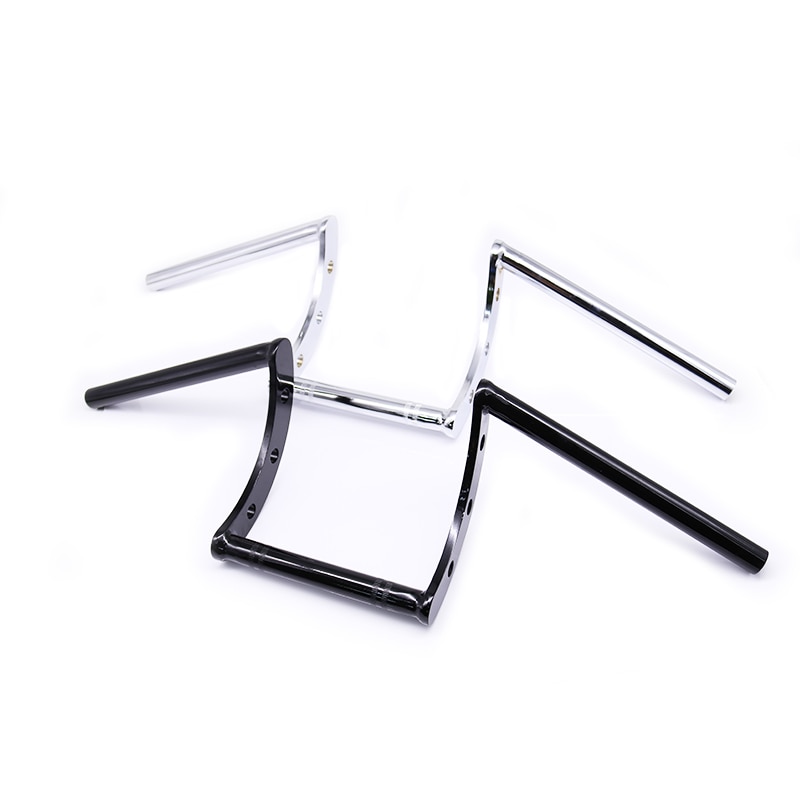 1pcs Black/Chrome 1'' 25mm High Handle Bar Pullbac... – Vicedeal