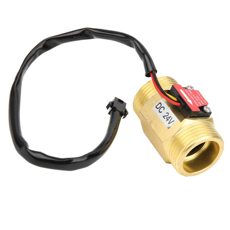 Dc 24V 2-50L/Min YF-B10 Hall Flowmeter Schakelaar ... – Grandado