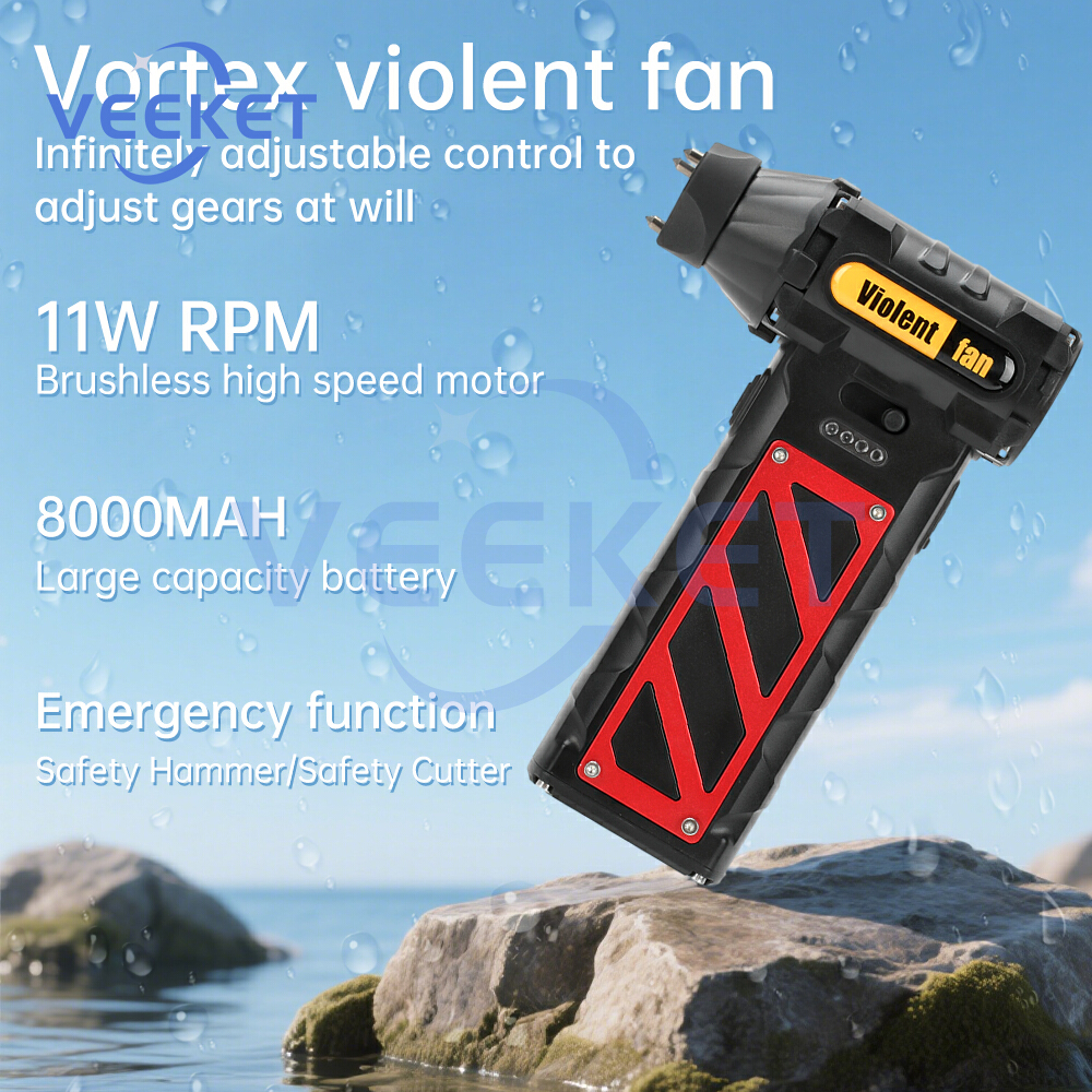 110000RPM Handheld Violent Fan Mini Violent Blower... – Grandado