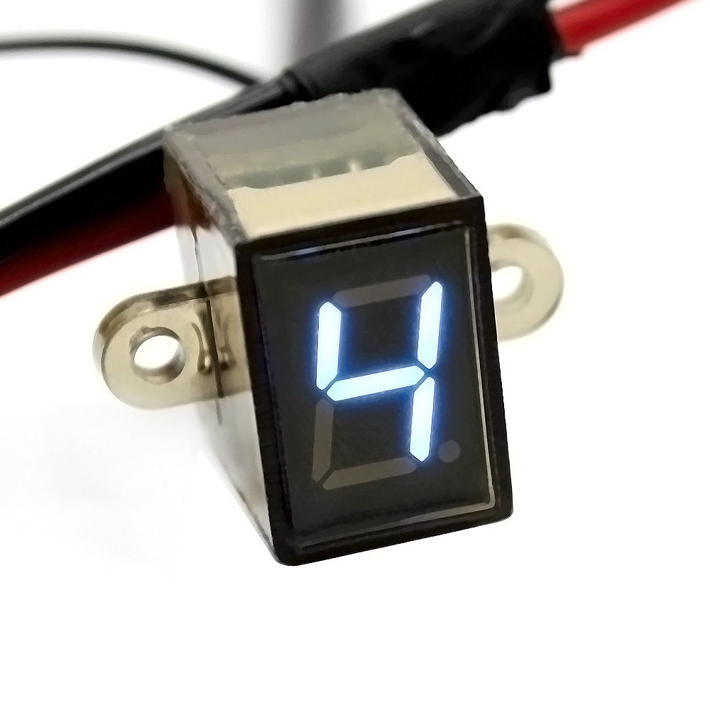 Motorcycle Gear Display Universal Blue Color Digit... – Grandado