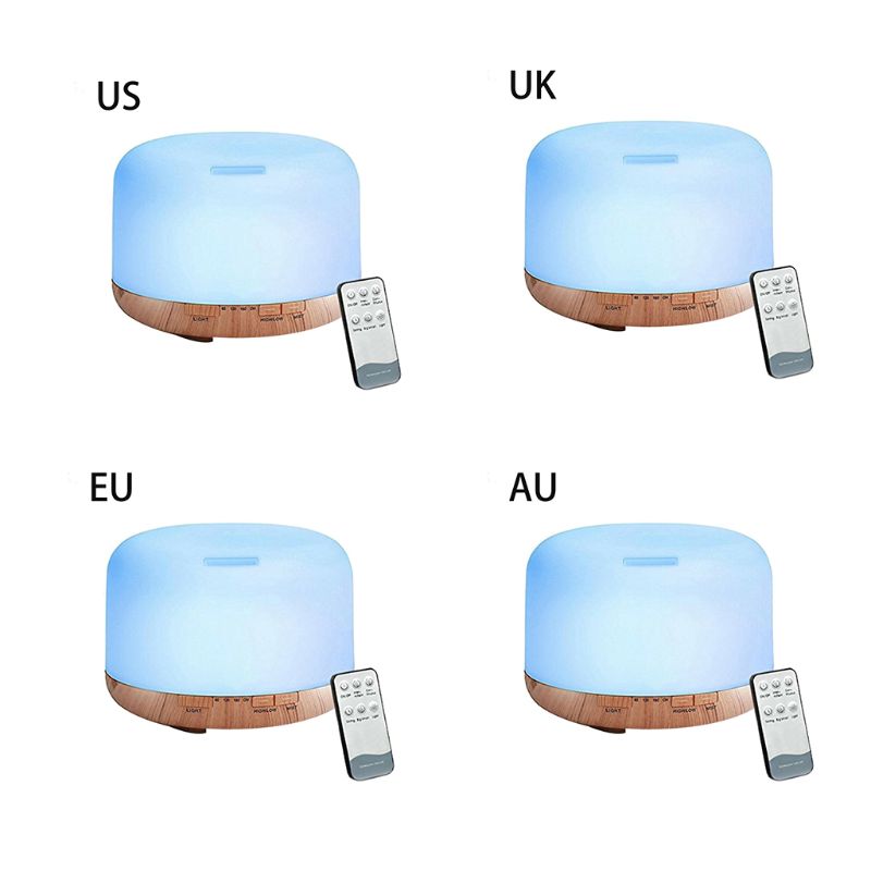 500ml Essential Oil Diffuser Aroma Aromatherapy Re... – Grandado