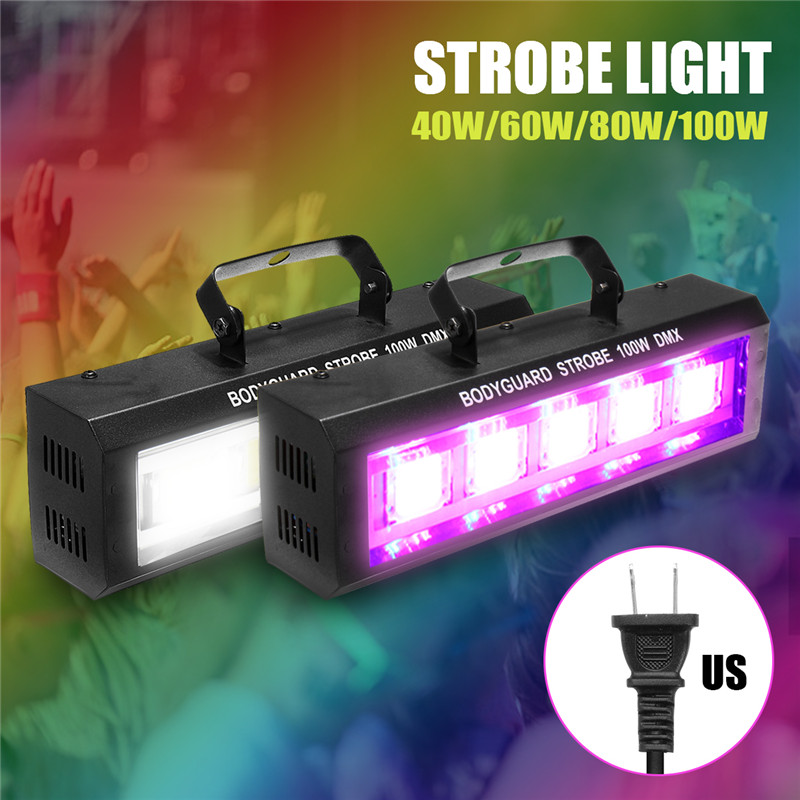40/60/80/100W DMX512 LED Strobe Flashing Lighting ... – Vicedeal