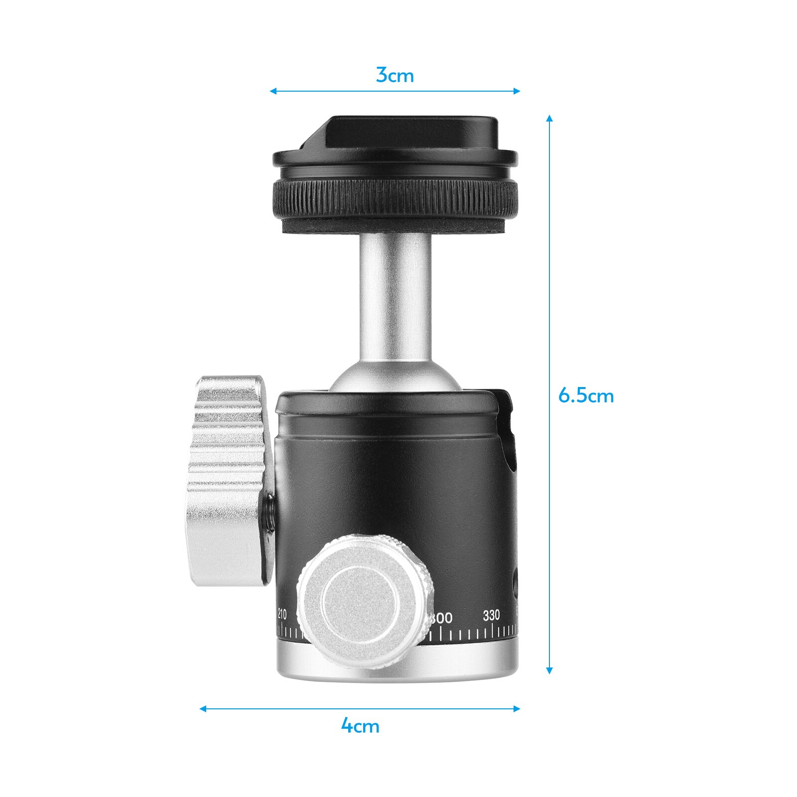 Mini rotule rotative à 1/4 degrés en alliage d'... – Grandado