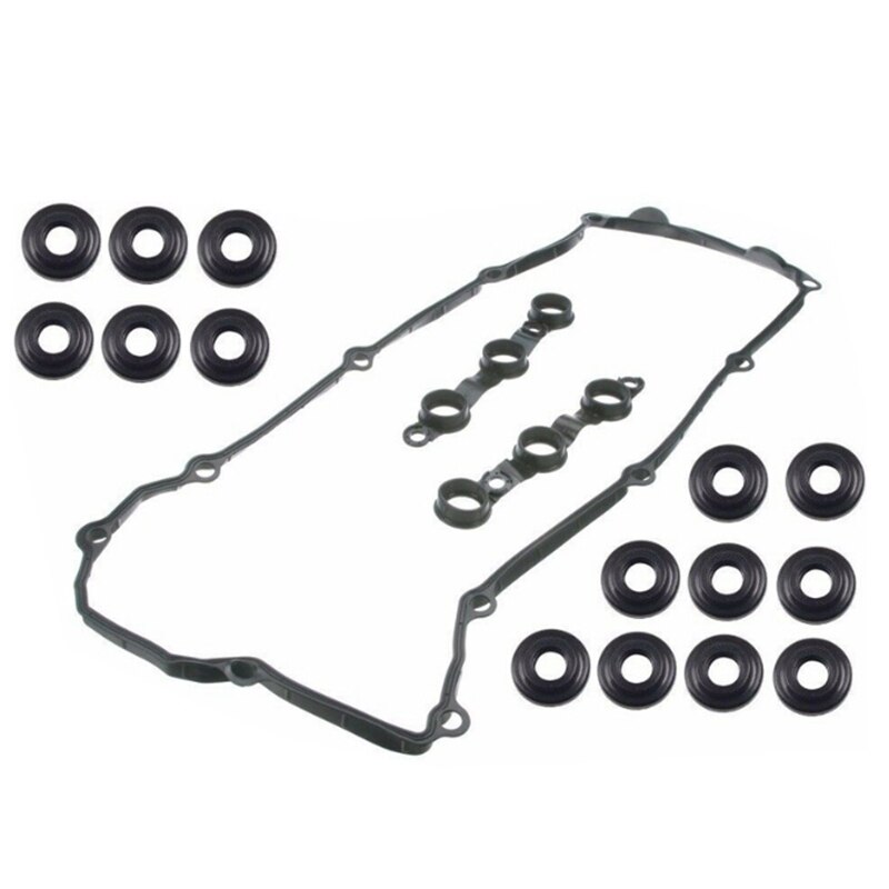 Car Engine Valve Cover Gasket Set with 15 Bolt Gro... – Grandado