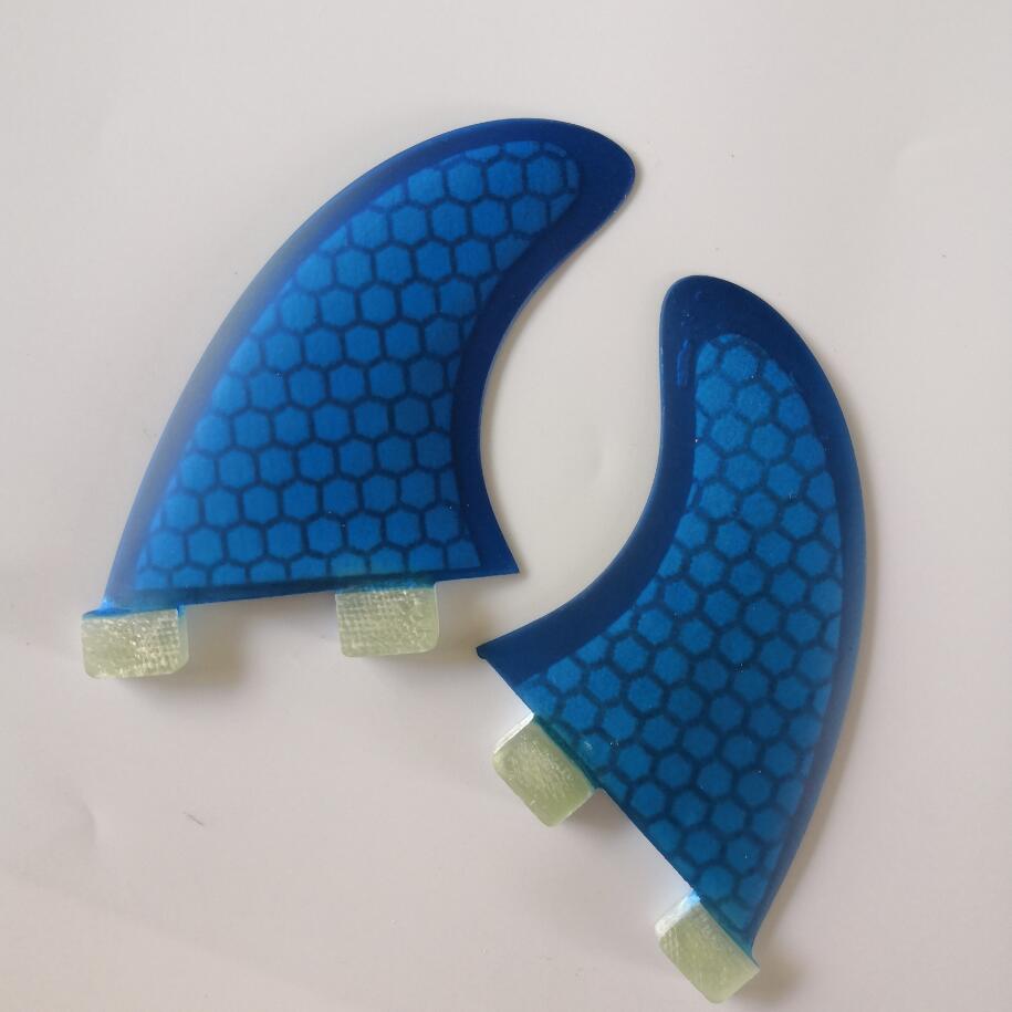 Tangerine FCS GL surf fin fiberglass honeycomb sur... – Vicedeal