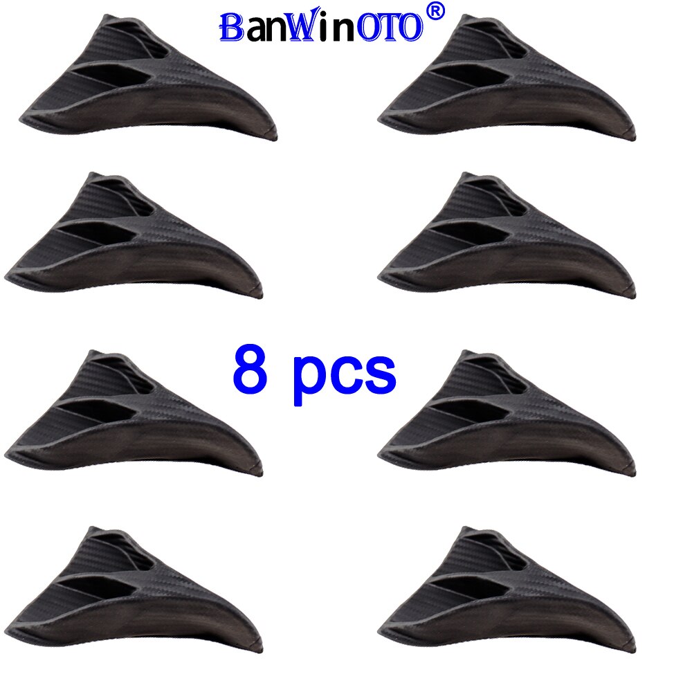 8pcs/Set Universal Carbon Fiber Shark Fin Kit Diff... – Grandado