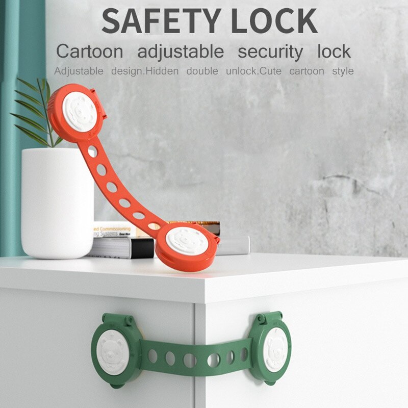 5 PCS Baby Safety Lock Child Bendable Drawer Lock ... – Grandado