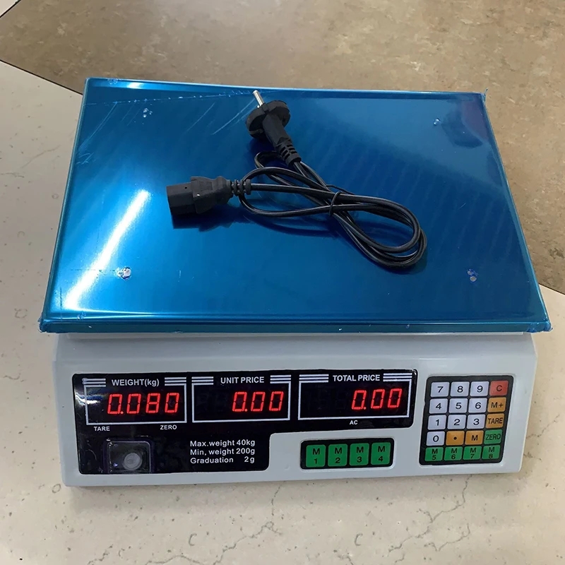 40KG Electronic Price Computing Scale Commercial P... – Grandado