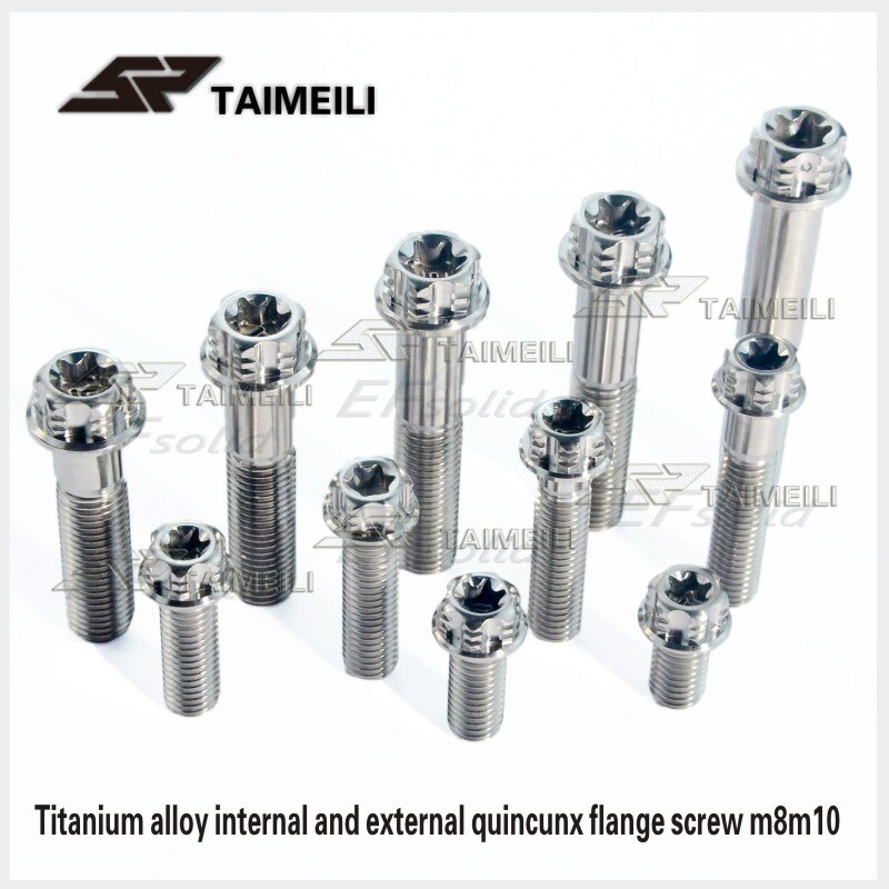TAIMEILI 1pcs Titanium screws flower head flange s... – Vicedeal