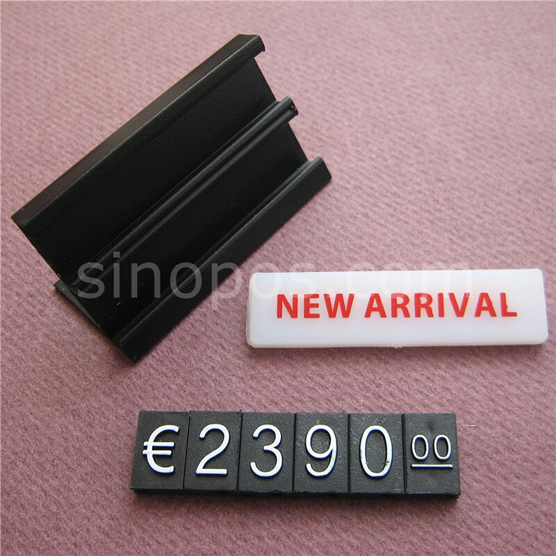 Metal Base Combined Price Tags Two Rows , jewelrie... – Vicedeal