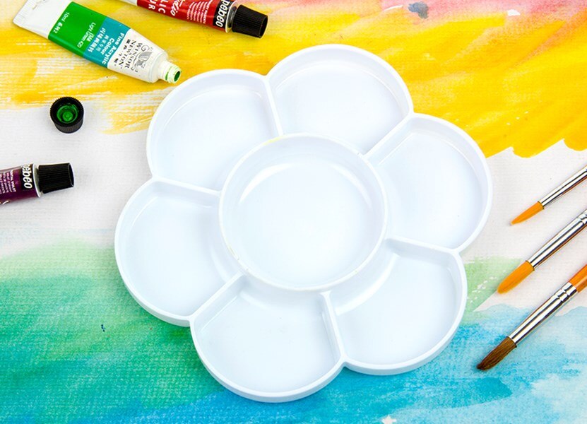 7/15/24 grid Japanese cherry blossom palette oil p... – Grandado