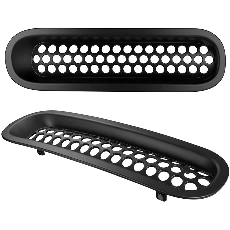 Front Grill Mesh Inserts, Clip-in Deflector Guard ... – Grandado