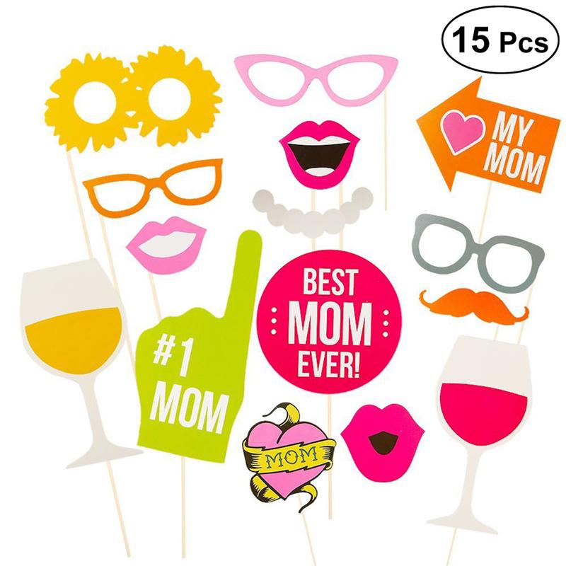 15pcs/set Novelty Mothers Day Best Mom Ever Party ... – Vicedeal
