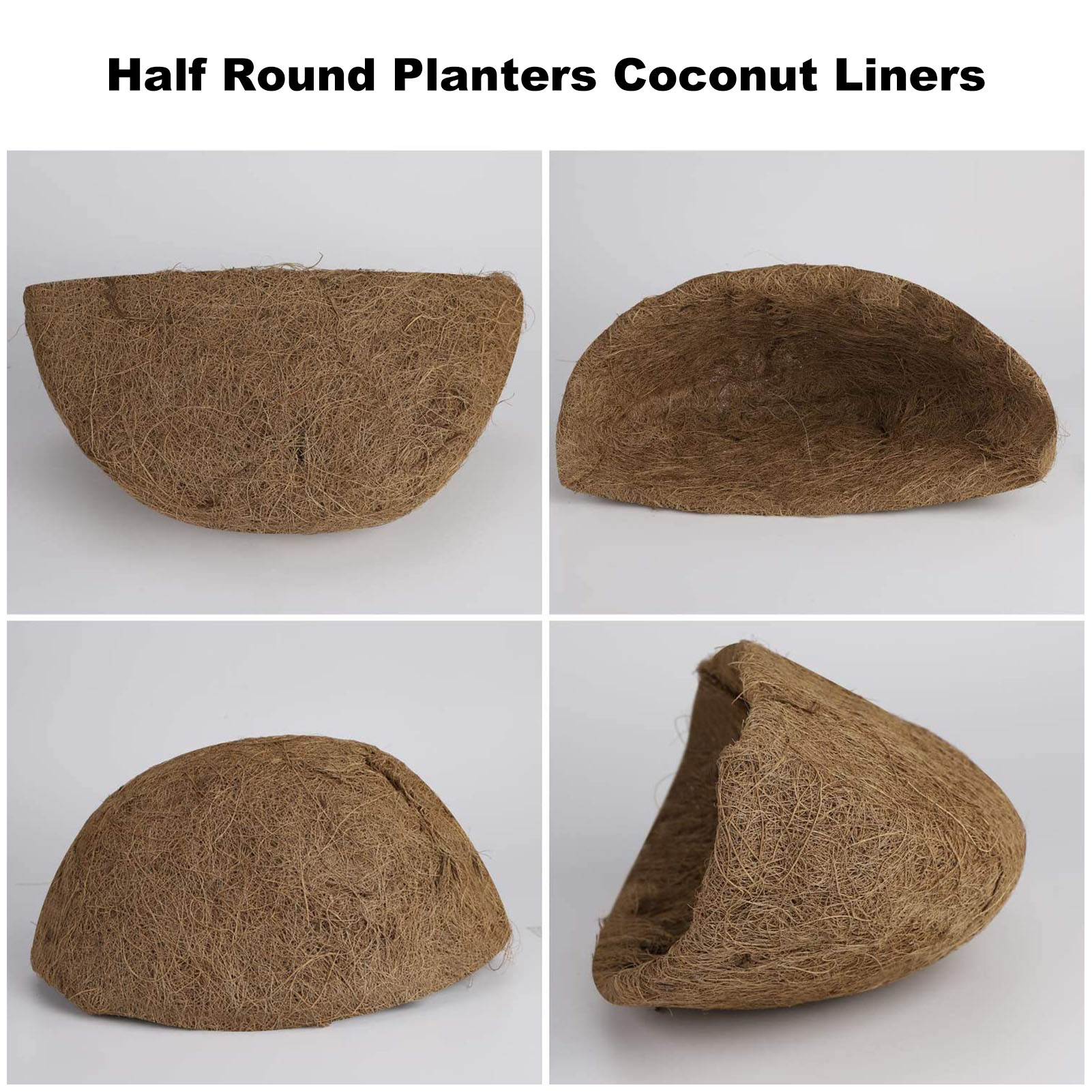 Thick Coco Coir Liners Multiple Sizes For Hanging ... – Grandado