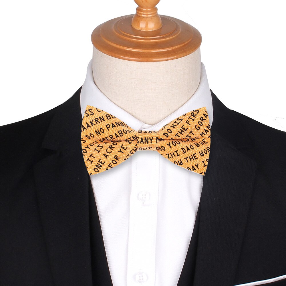 Cotton Men Bow tie Casual Shirts Bowtie For Men Wo... – Vicedeal
