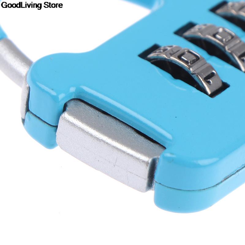 1PC Mini Zinc Alloy Padlock Travel Anti-theft Back... – Vicedeal