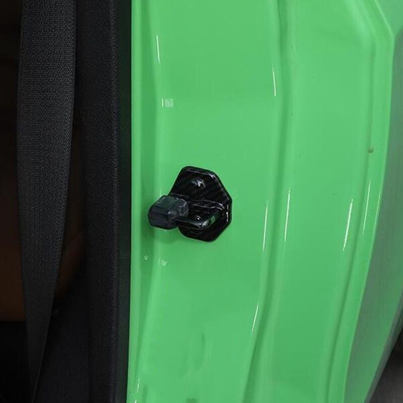 Car Door Lock Cover Protector Trim for Ford Mustan... – Grandado