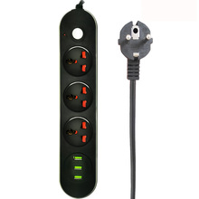 EU Power Plug Universal Outlet Netwerk Filter Exte... – Vicedeal