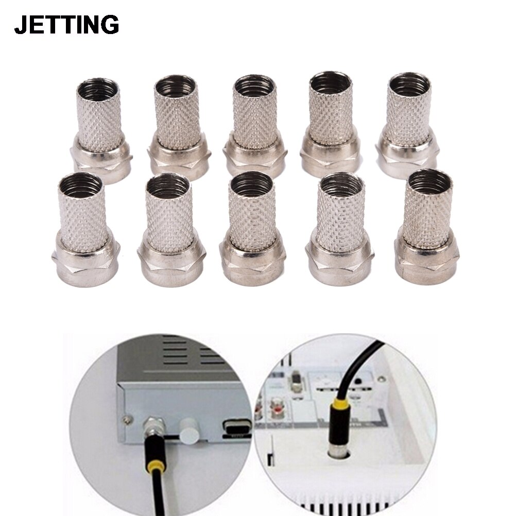 10 Pcs F Digital Cable Terminal Connector For Cabl... – Grandado