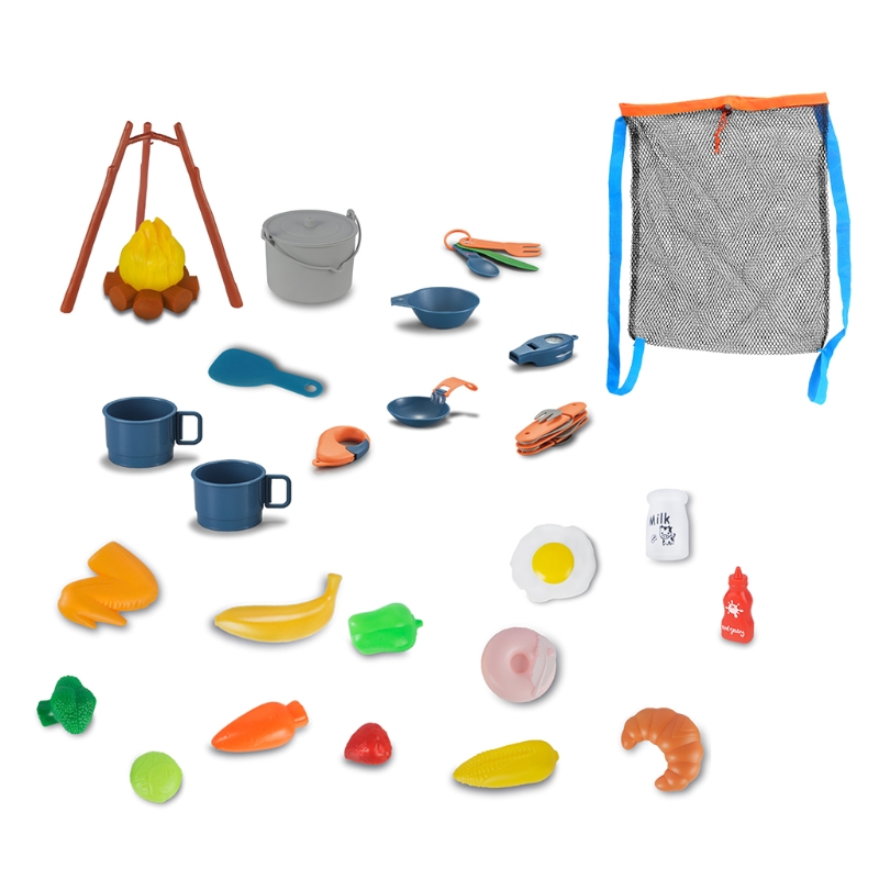 40JC Outdoor Toys Camping Tools Set Kids Play Tent... – Grandado