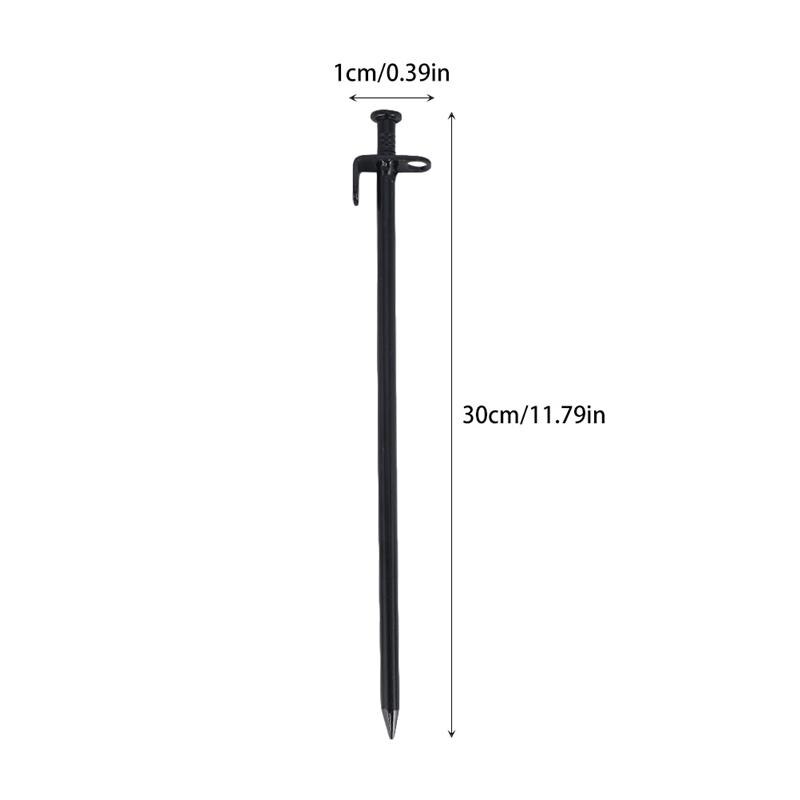 4pcs 30CM Steel Tent Fixed Stakes Snow Ground Stak... – Grandado