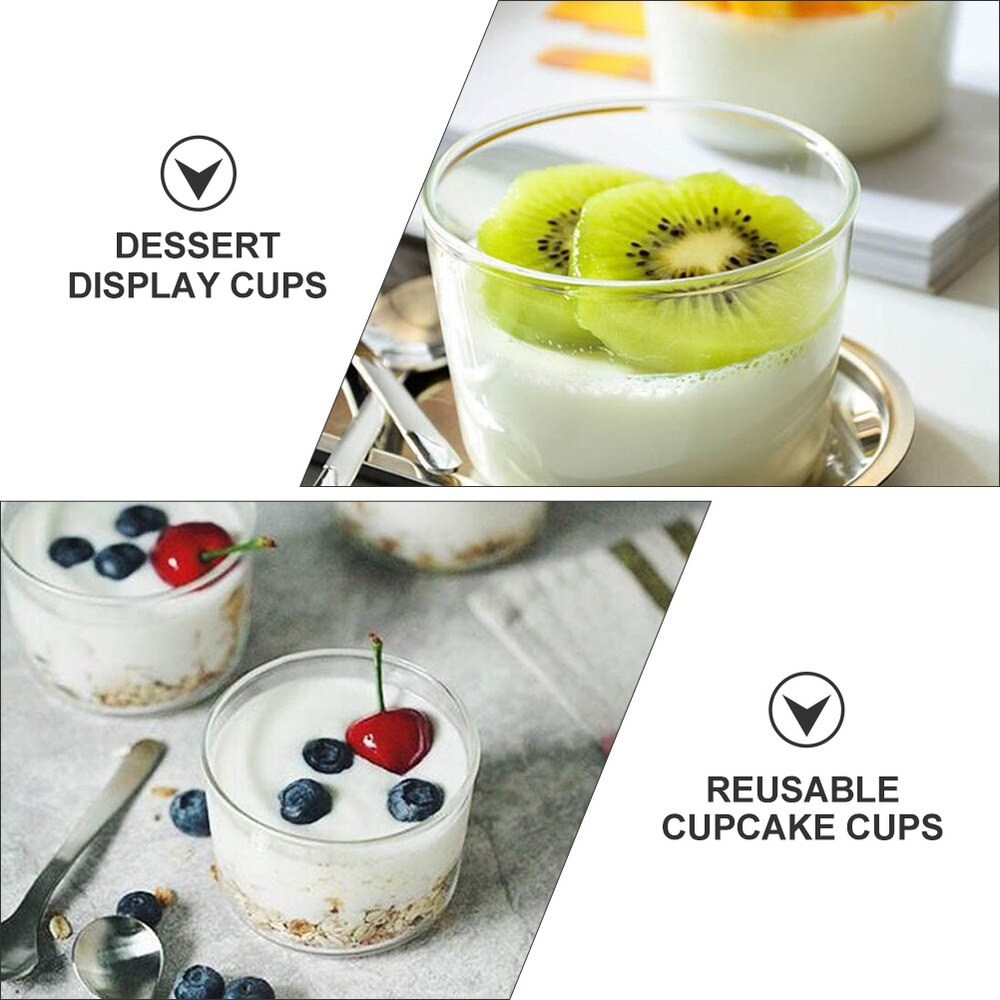 4pcs 200 Recyclable Pastry Cups Convenient Appetiz... – Vicedeal