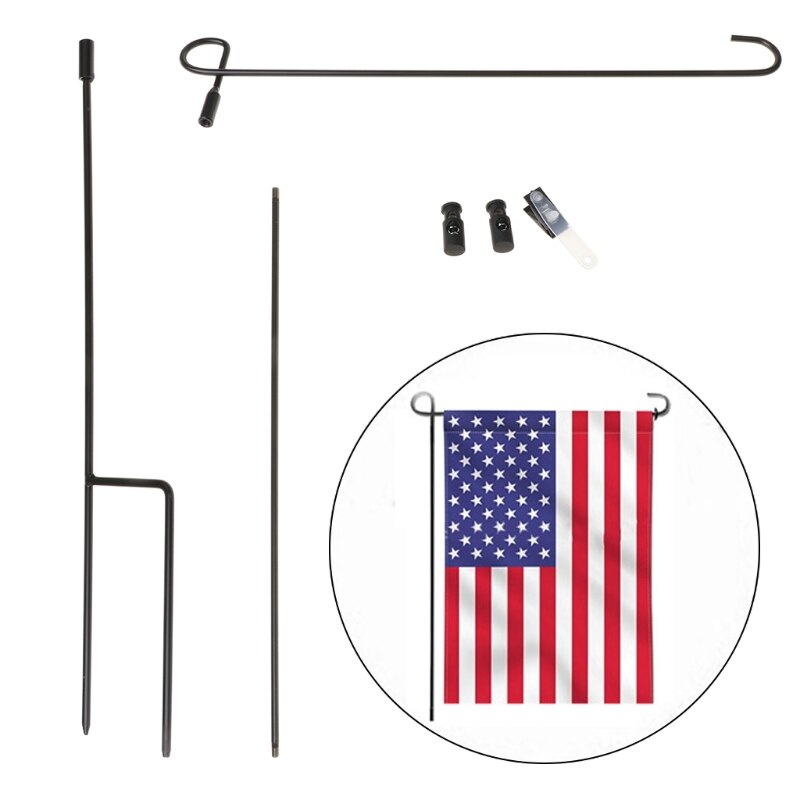 Vertical Garden Flag Stand Frame Durable Stainless... – Grandado