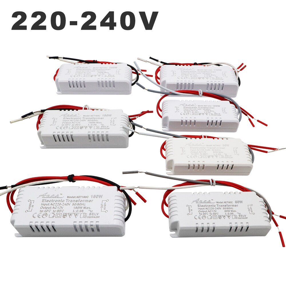 Dimbare Elektronische Transformator 220V AC 12V 60... – Vicedeal
