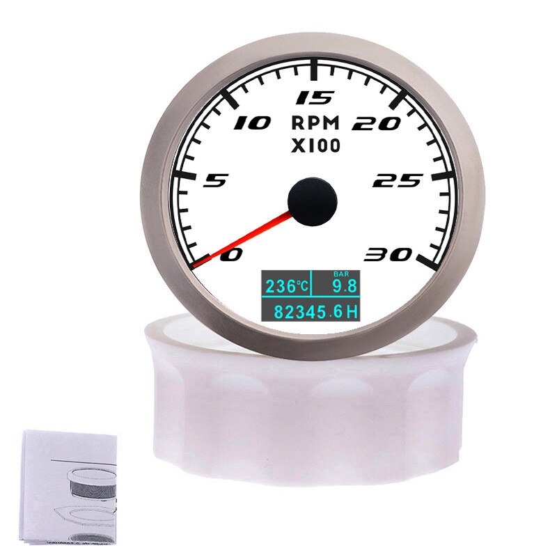 3000/6000/8000 rpm omdrejningstæller måler vandtæt... – Vicedeal