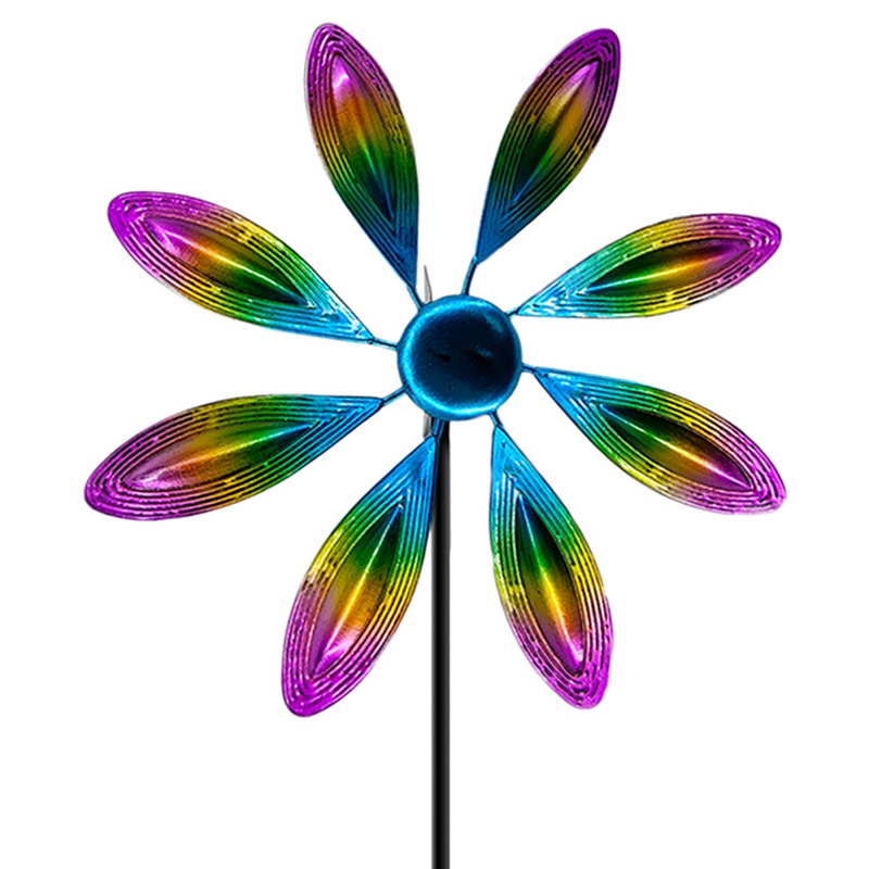 ! Iron Metal Windmill Pinwheel Wind Spinner Kids T... – Grandado