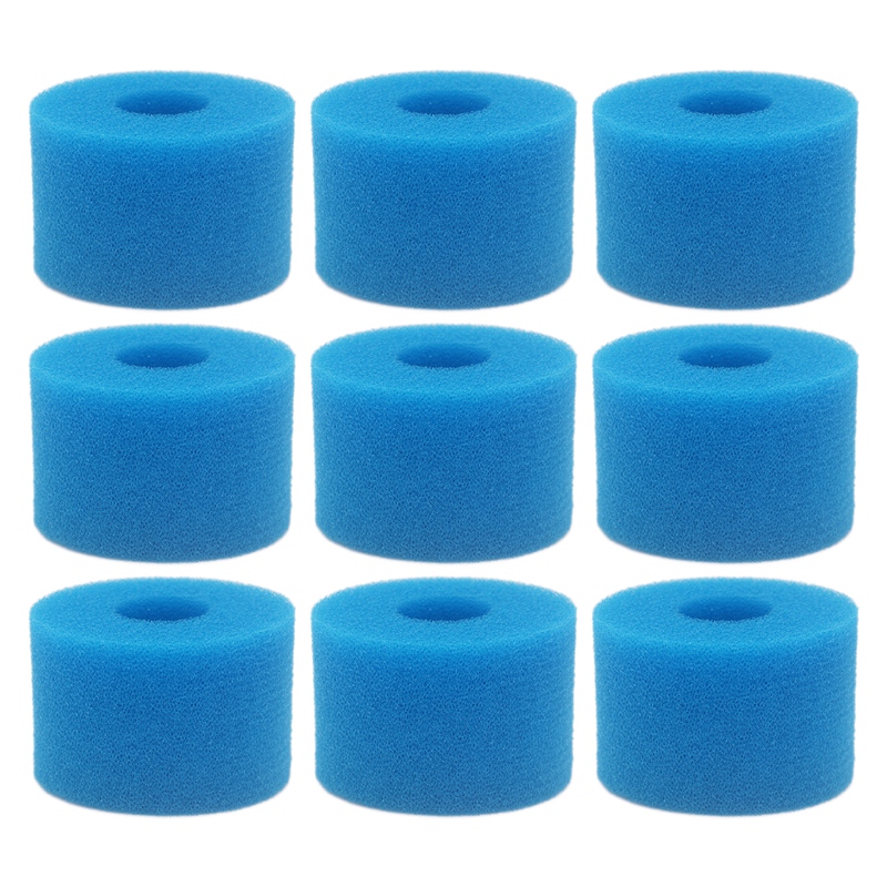 9 Pcs Filter Spons Voor Intex S1 Type Pure Spa Her... – Vicedeal