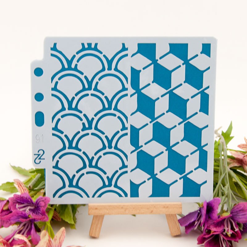 14.1cmx13cm Reusable Plastic Painting Templates St... – Grandado