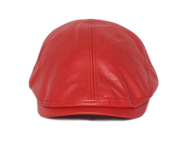 Vintage leather Unisex Autumn Winter Newsboy Caps ... – Grandado