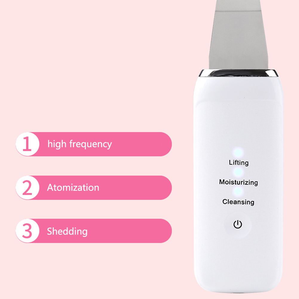 Ultrasonic Ion Skin Scrubber Deep Cleaning Pore Cl... – Grandado