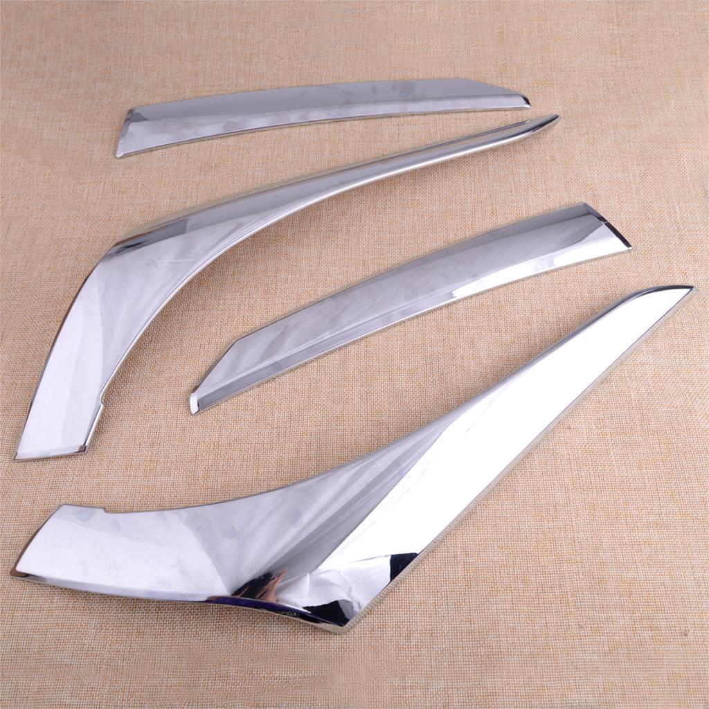 DWCX 4pcs Chrome Rear Tail Light Lamp Cover Trim S... – Grandado