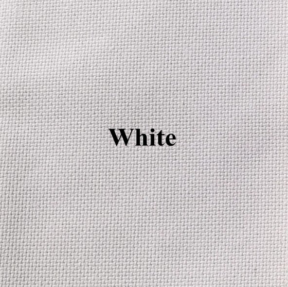 145x100cm Aida 18ct white cloth pink blue black re... – Grandado