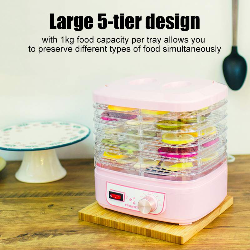 250W 5-tier Dried Flowers Food Meat Vegetables Dry... – Grandado