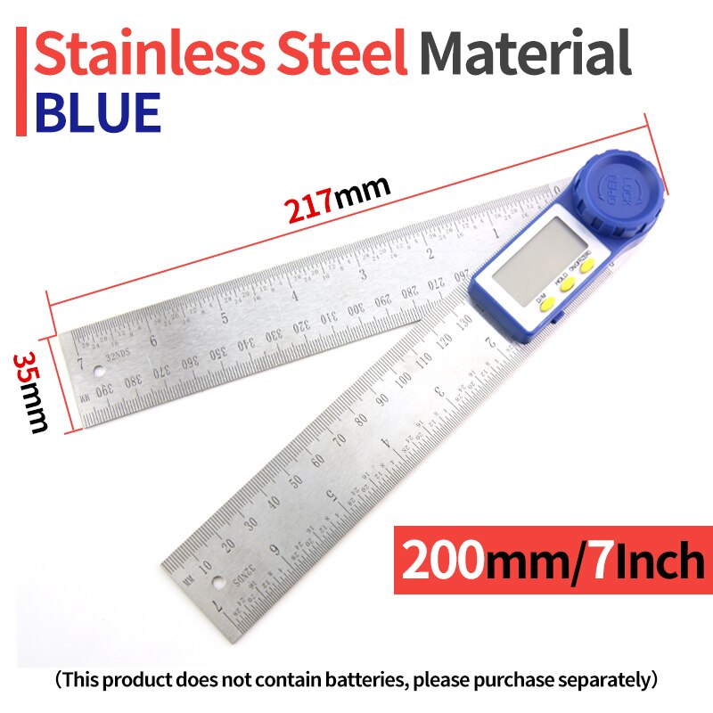 Digital Protractor Gauge Angle Ruler Goniometer El... – Vicedeal