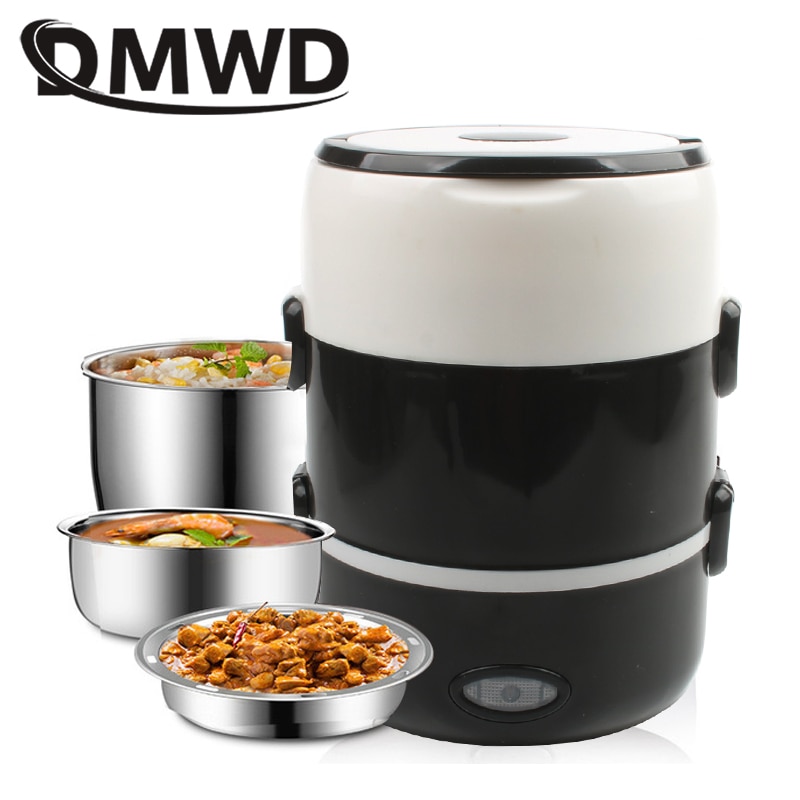 DMWD Mini Electric Rice Cooker Stainless Steel 2/3... – Vicedeal