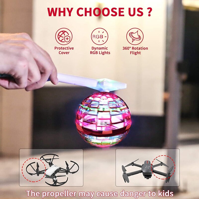 Induction Flying Vehicle-360° Hand Boomerang Spinn... – Grandado