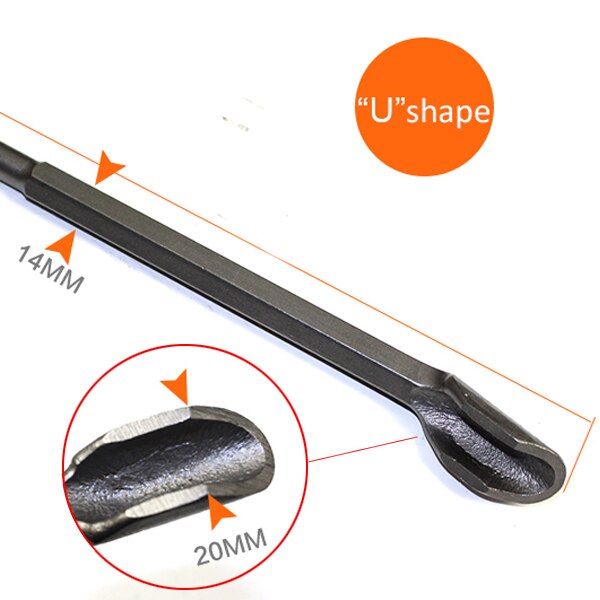 LAOA Electric Hammer Drill Electric Pick Bits U Sh... – Grandado