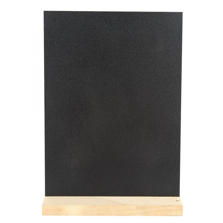 4Set Garden Wooden Blackboard Tablet Rectangular S... – Grandado