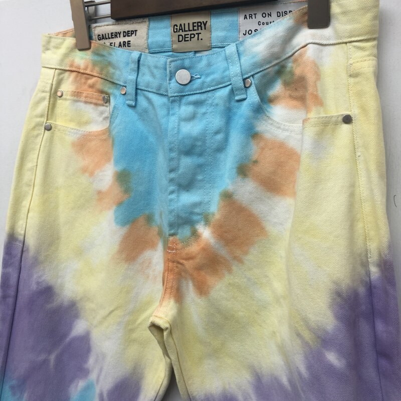 Color Tie Dye Gallery Dept Jeans Men Women 1:1 Bes... – Grandado