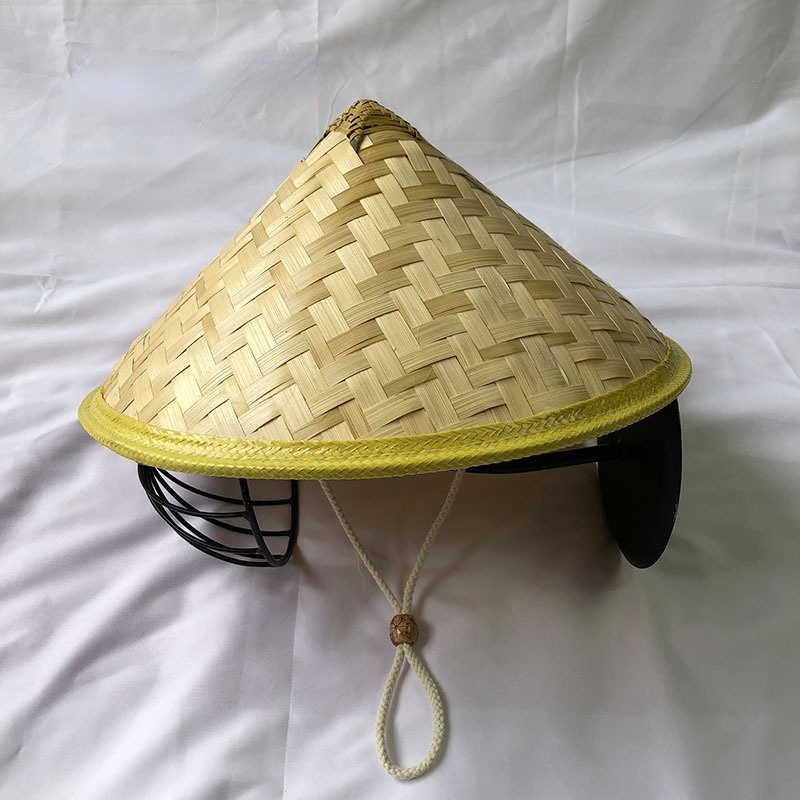Bamboo Hat Chinese Style Rattan Fisherman Hats Ret... – Grandado