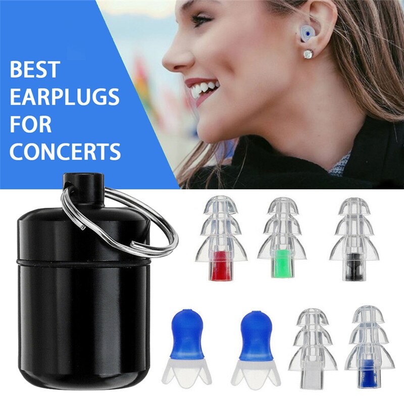 1 Pair Noise Cancelling Earplugs Hearing Protectio... – Vicedeal