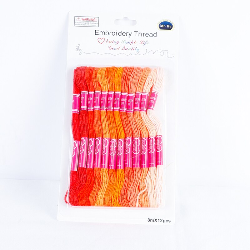 Embroidery Thread Gradient Colors DMC Floss Cross ... – Grandado