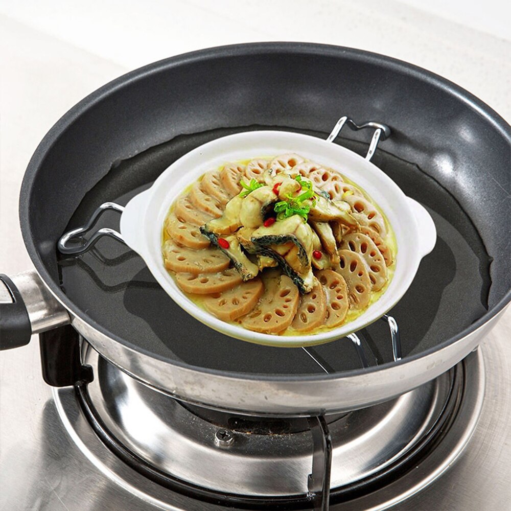 Køkken køkkengrej rustfrit stål dampstativ pot dam... – Grandado