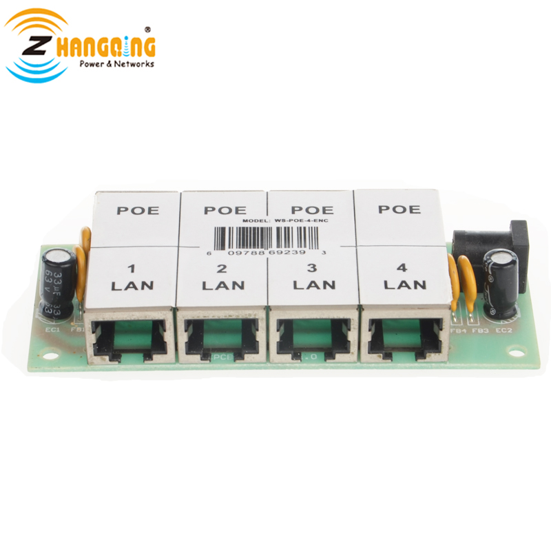 Passive patch panel 4port Power over Ethernet POE ... – Vicedeal