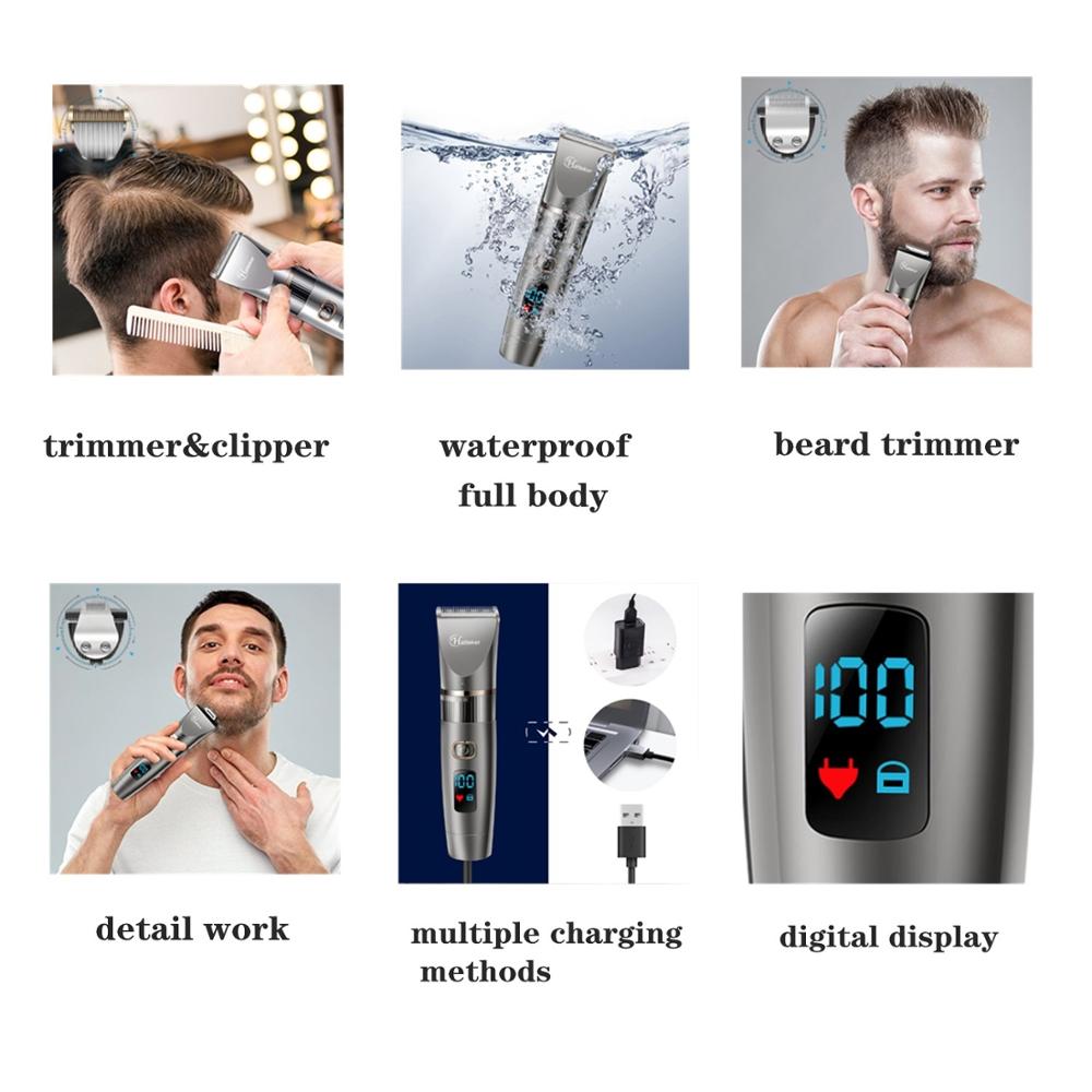 16-piece kit waterproof Pro Haircutting electric h... – Grandado